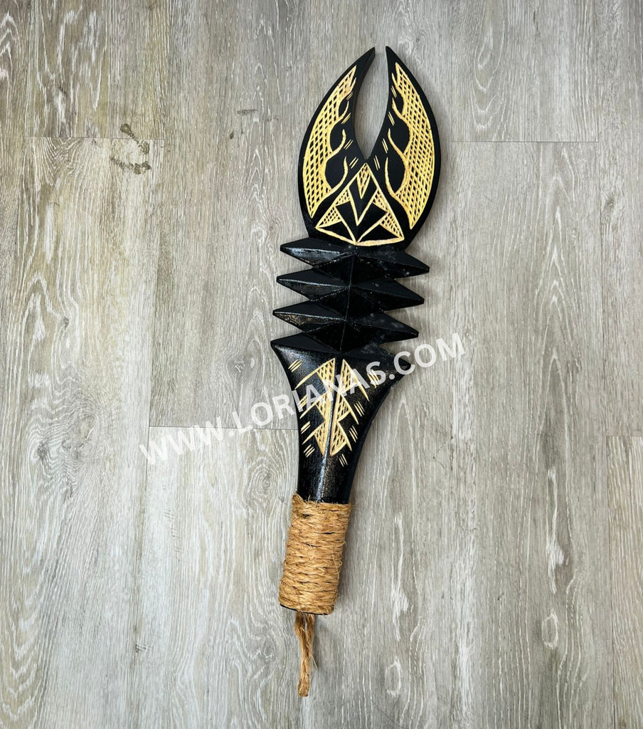 Pasefika Carved Hanging Weapons/ Samoan Meatau – Loriana's, Pacific