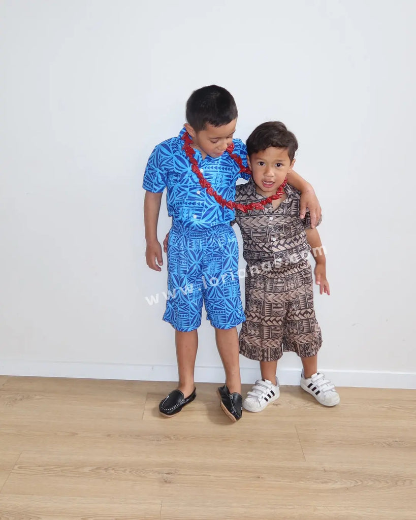 REUBEN Boys Set – Loriana's | Pasifika Boutique & Treasures